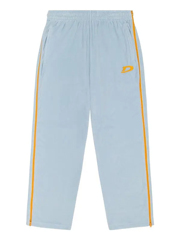 DENIM TEARS Velour Warmup Track Pants - Blue