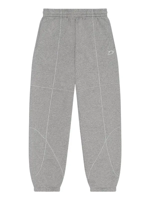 DENIM TEARS Court Lines Sweatpants - Grey