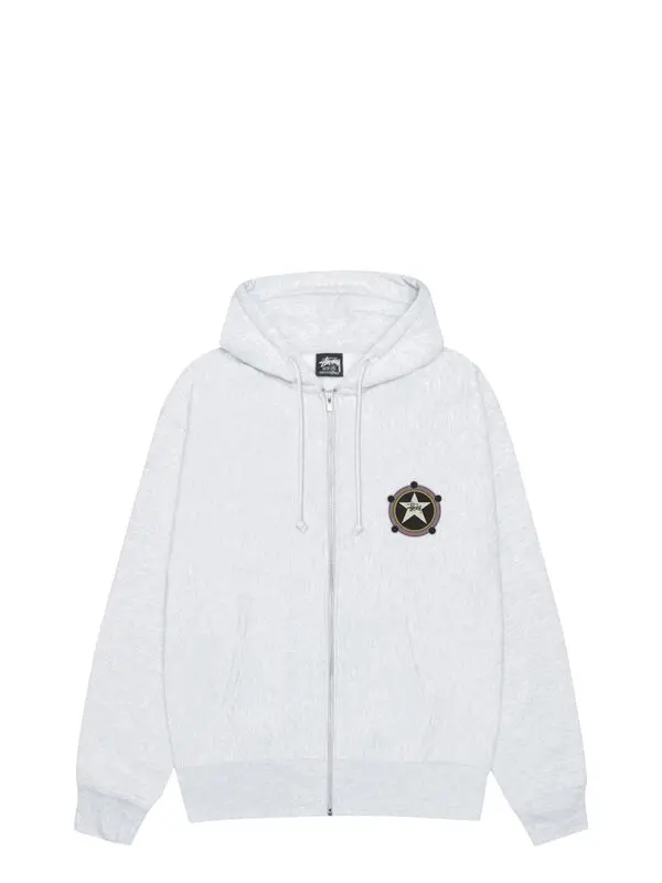 StÜssy Ranger Zip Hoodie - Grey