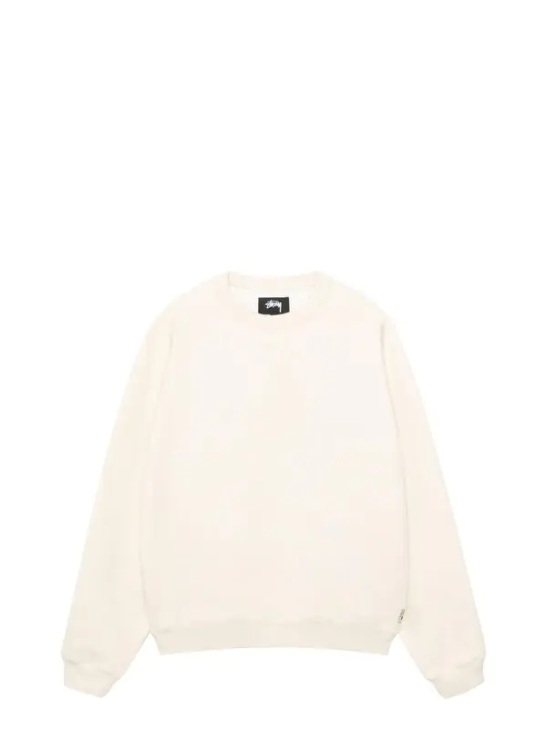 StÜssy Fleece Raglan Crew - Cream