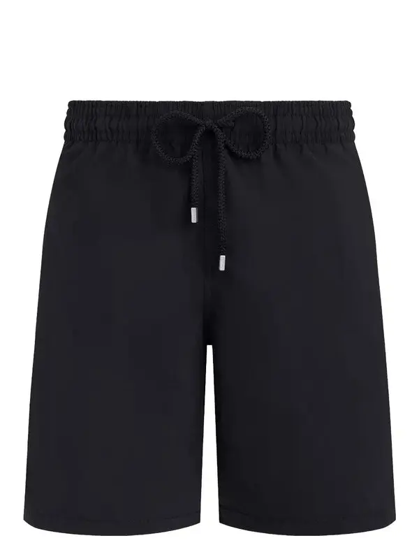Vilebrequin Logo-patch Swim Shorts - Black