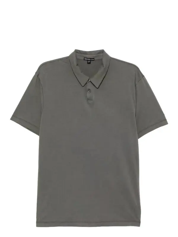 JAMES PERSE Brushed-lotus Polo Shirt - Green