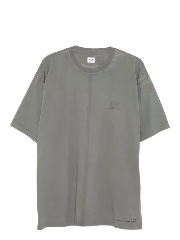 C.P. COMPANY Cotton T-shirt - Grey