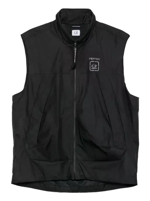 C.P. COMPANY Zip-fastening Vest - Black