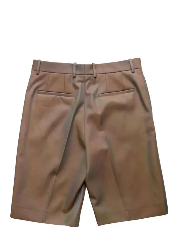 JIL SANDER Iridescent Shorts - Brown