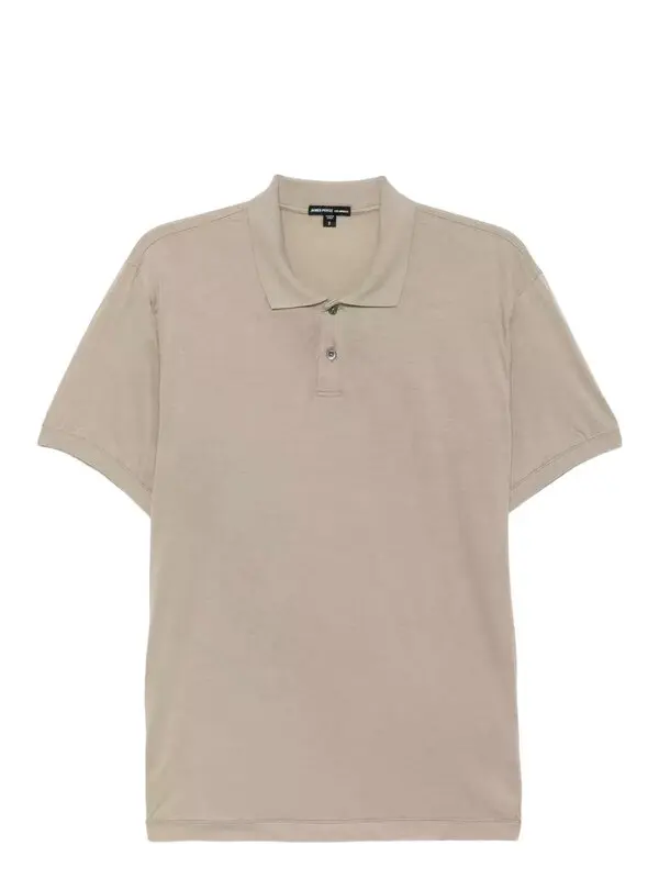 JAMES PERSE Lotus Polo Shirt - Neutrals