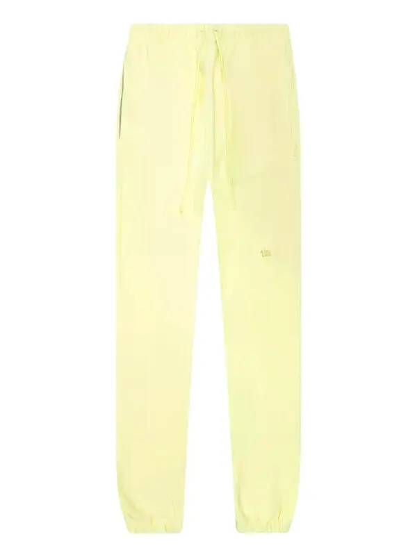 ADVISORY BOARD CRYSTALS Logo-patch Track Pants - Yellow
