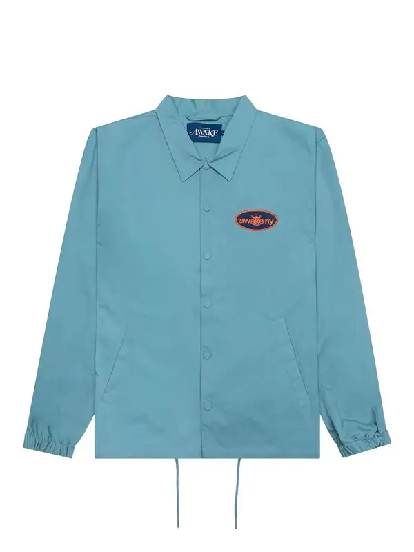 AWAKE NY Twill Jacket With Logo Patch - Blue