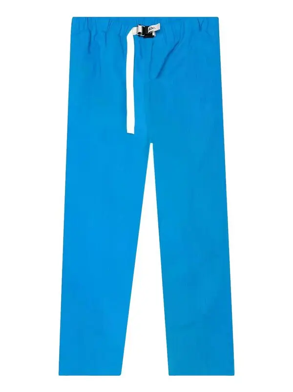 ADVISORY BOARD CRYSTALS Studio Work Buckle-fastening Trousers - Blue