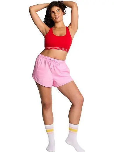 Pink Relaxed Fit Lounge Shorts - Pink