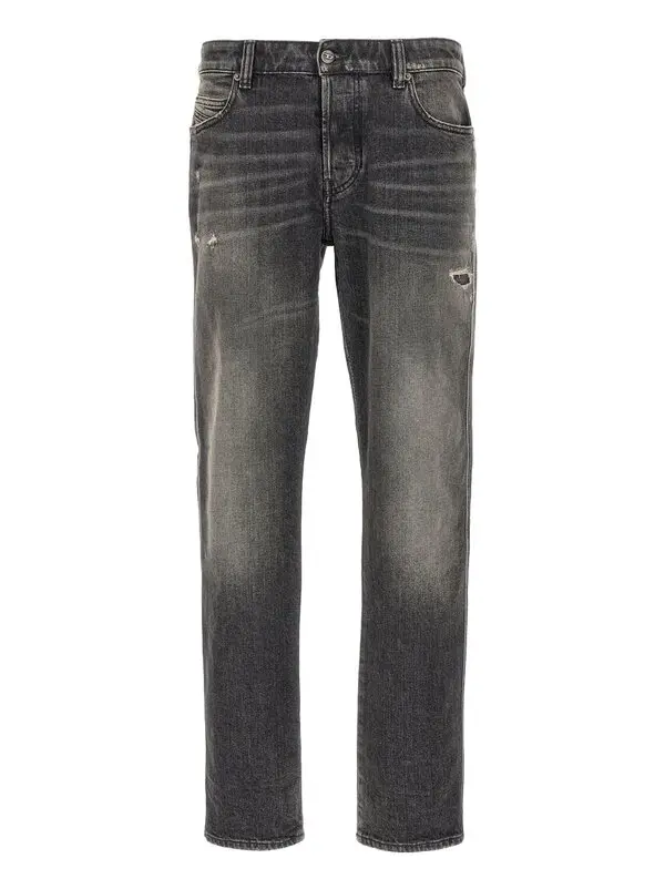Diesel 1993 D-vyl Cotton Denim Jeans - Gray