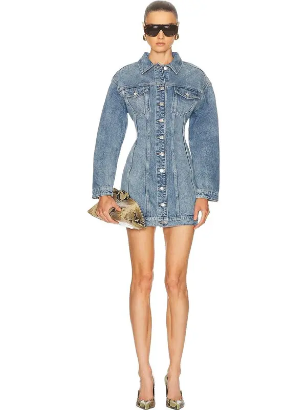 EB DENIM Prima Denim Mini Dress - Luca