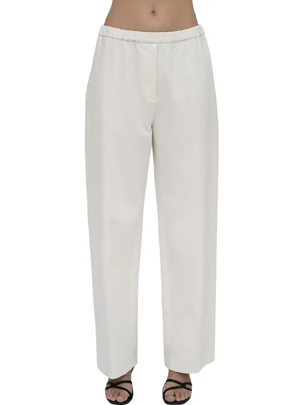 Rosetta Getty Relaxed Pull On Pants - Ivory