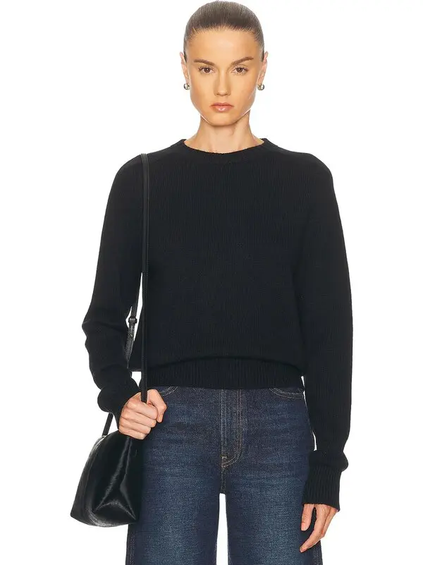 Khaite Nera Cashmere Sweater - Black