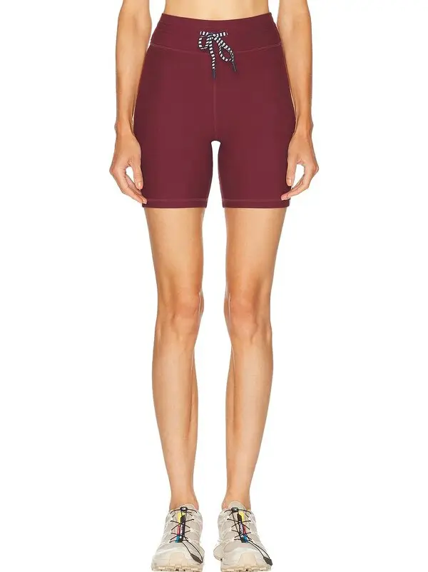 The Upside Trail 6 Spin Biker Short - Bordeaux