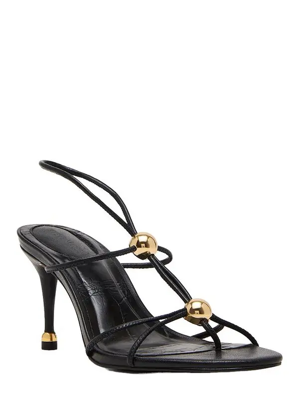 Steve Madden Ramos Embellished Sandals - Black
