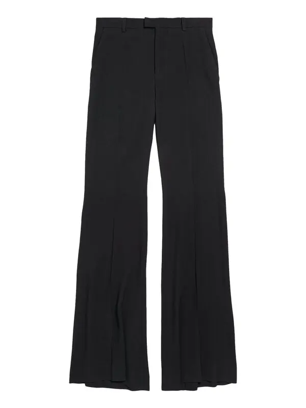 Balenciaga Flared Trousers - Black
