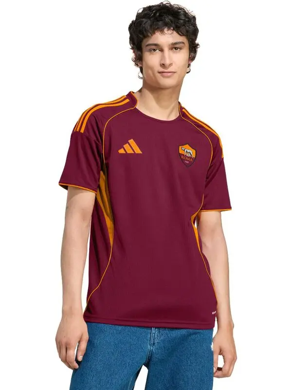 Adidas As Roma 25/26 Home Jersey - Legacy Burgundy