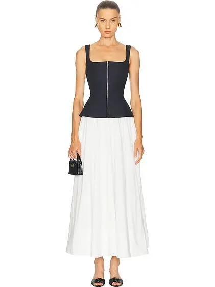 Simkhai Jolynn Midi Dress - Black Multi