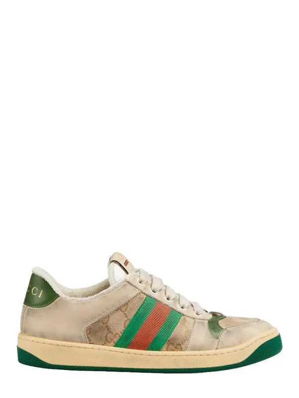 Gucci Screener Low-top Sneakers - White