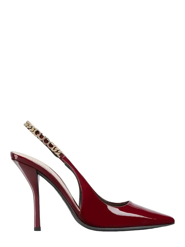 Gucci Signoria Slingback Pump - Red