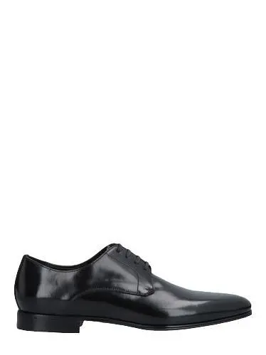 Dolce & Gabbana Lace-up Calfskin Shoes - Black