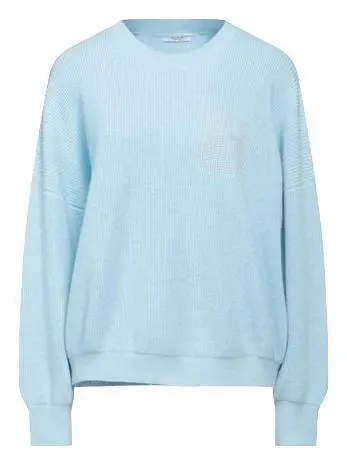 Peserico Embellished Knit Sweater - Blue