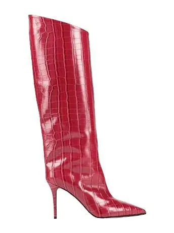 LE SILLA Leather Boots - Red