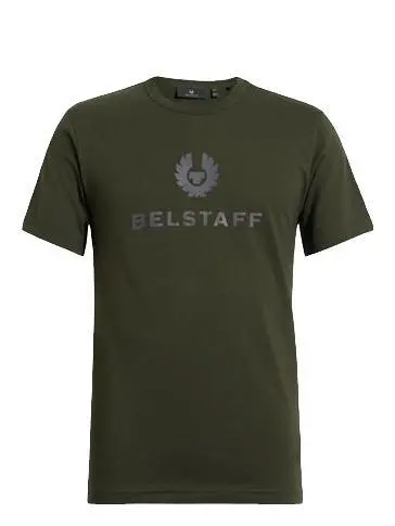 Belstaff T-shirt Military Size Cotton - Green