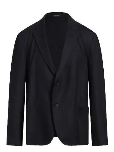 Emporio Armani Blazer Midnight Size Virgin Wool - Blue