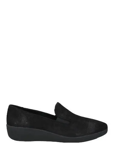 Fitflop Leather Loafers - Black