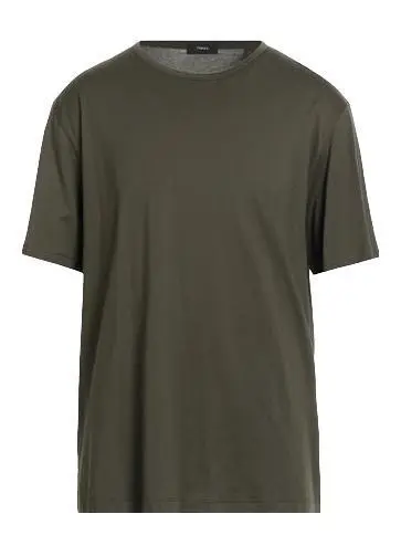 Theory T-shirt Dark Size Cotton - Green
