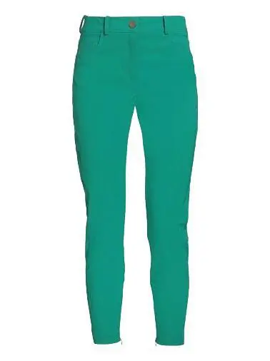 Elisabetta Franchi Slim Fit Cropped Pants - Green
