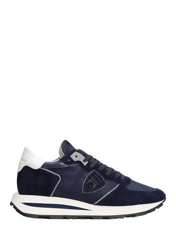 Philippe Model Tropez Haute Low Sneakers - Blue