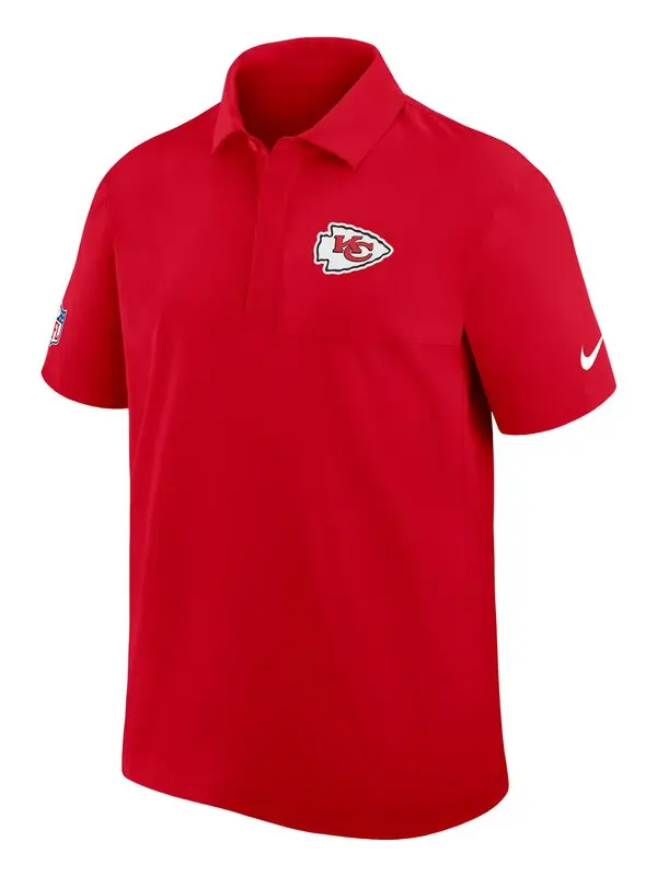 Nike Kansas City Chiefs City Pride Sideline Dri-fit Nfl Polo - Red