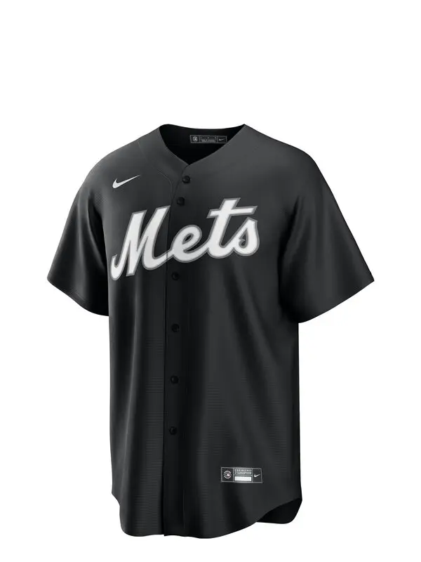 Nike Pete Alonso New York Mets Mlb Replica Jersey - Black