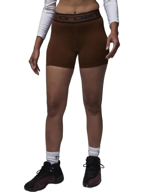 JORDAN Sport 5" Shorts - Brown