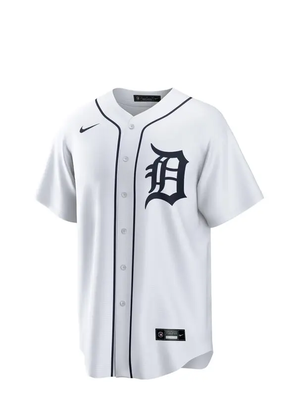 Nike Javier Bã¡ez Detroit Tigers Mlb Replica Jersey - White