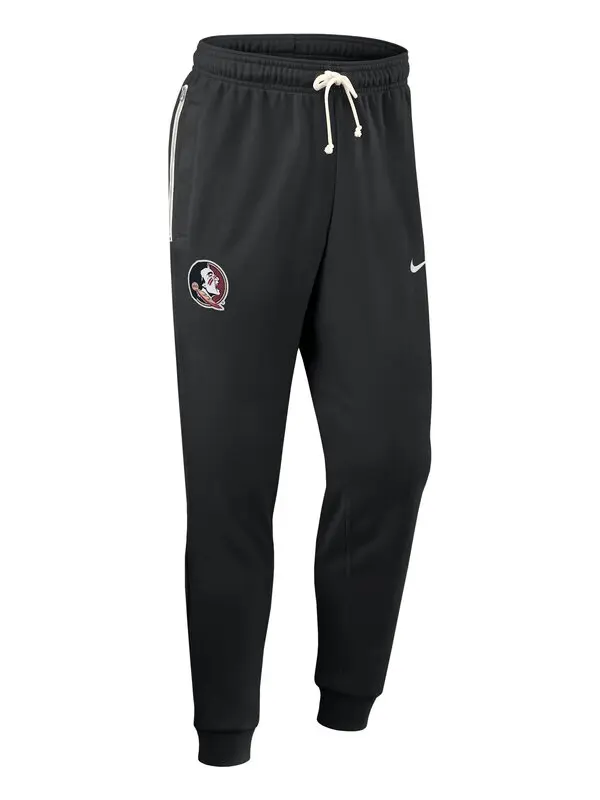 Nike Florida State Sideline Dri-fit College Taper Pants - Black