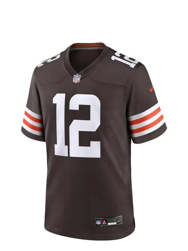 Nike Shedeur Sanders Cleveland Browns 2025 Nfl Draft Game Jersey - Brown