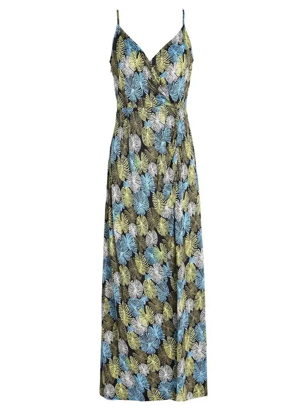 Diane Von Furstenberg Printed Jersey Maxi Dress - Multicolor