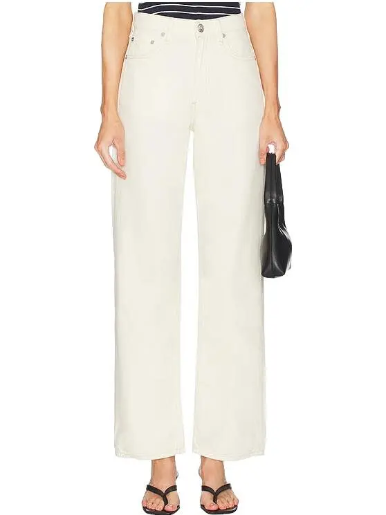 Rag & Bone Shea Relaxed Straight - Ecru
