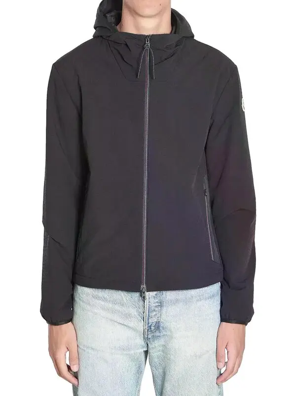 Moncler Zip-fastening Hooded Jacket - Black
