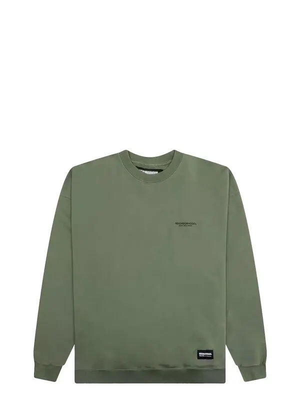 NEIGHBORHOOD Circular-logo Sweatshirt - Green