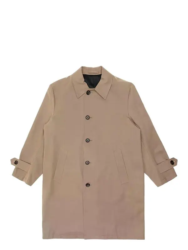 WACKO MARIA Button-fastening Coat - Brown
