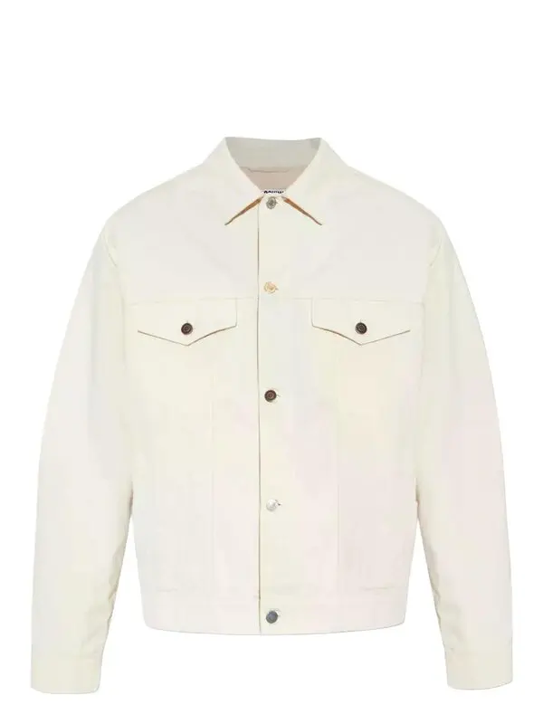 Moschino Button-fastening Flap-pocket Jacket - Neutrals