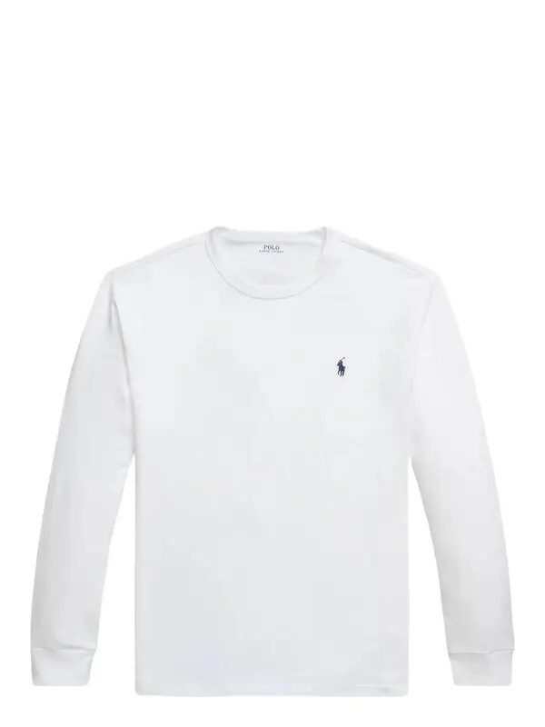 Polo Ralph Lauren Long-sleeves Crew-neck T-shirt - White