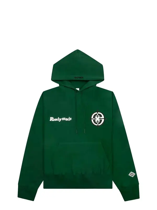 Readymade Target Logo Hoodie - Green