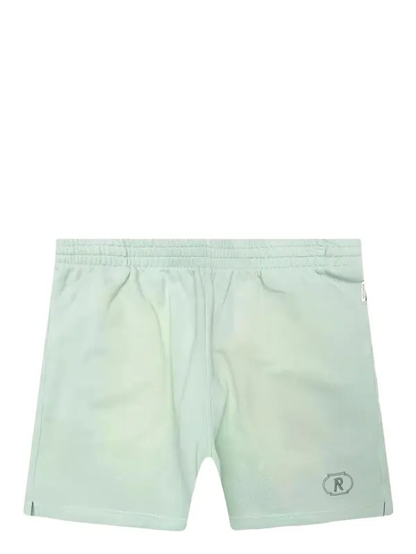 REPRESENT Embroidered-logo Pocket Shorts - Green