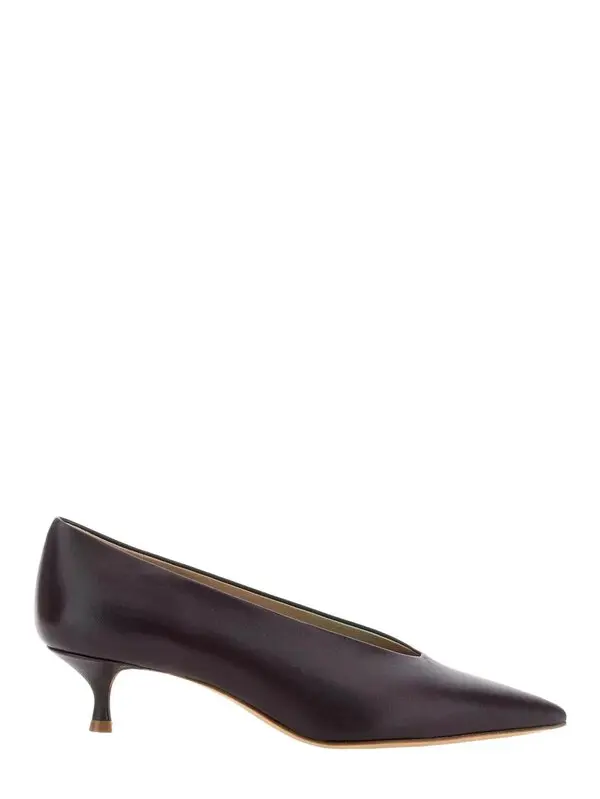 Le Monde Beryl 40mm Babouche Pointed-toe Pumps - Purple
